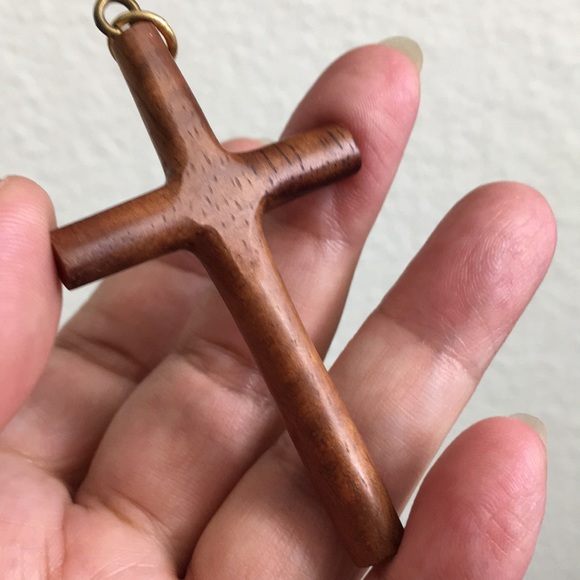 Hand Crafted | Jewelry | Hawaiian Koa Wood Cross Pendant | Poshmark